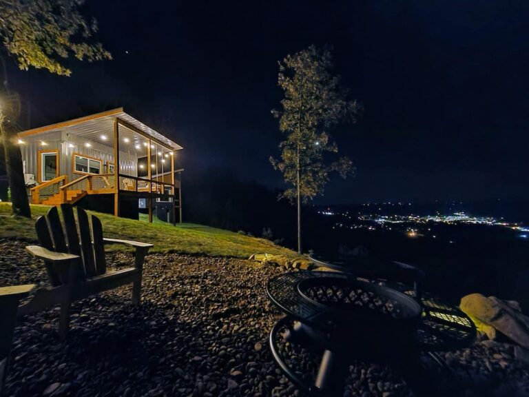Tiny Shipping Container House On The Cliffs - Dream Tiny Living