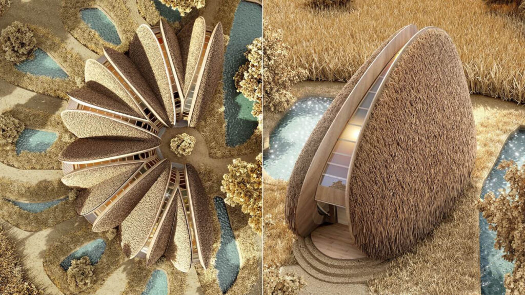 Mussel-Shaped Shell Tiny House, Ukraine - Dream Tiny Living