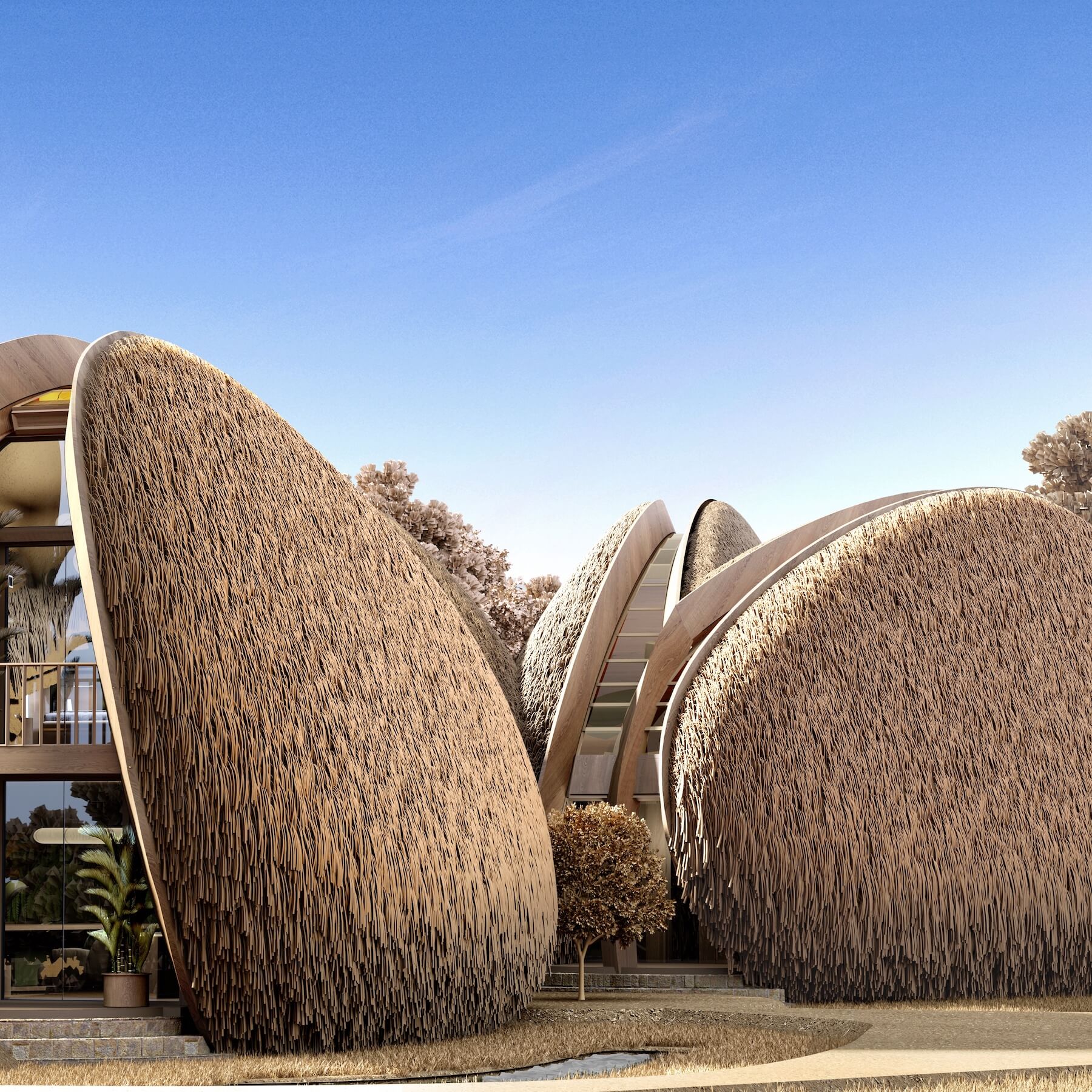 Mussel-Shaped Shell Tiny House, Ukraine - Dream Tiny Living