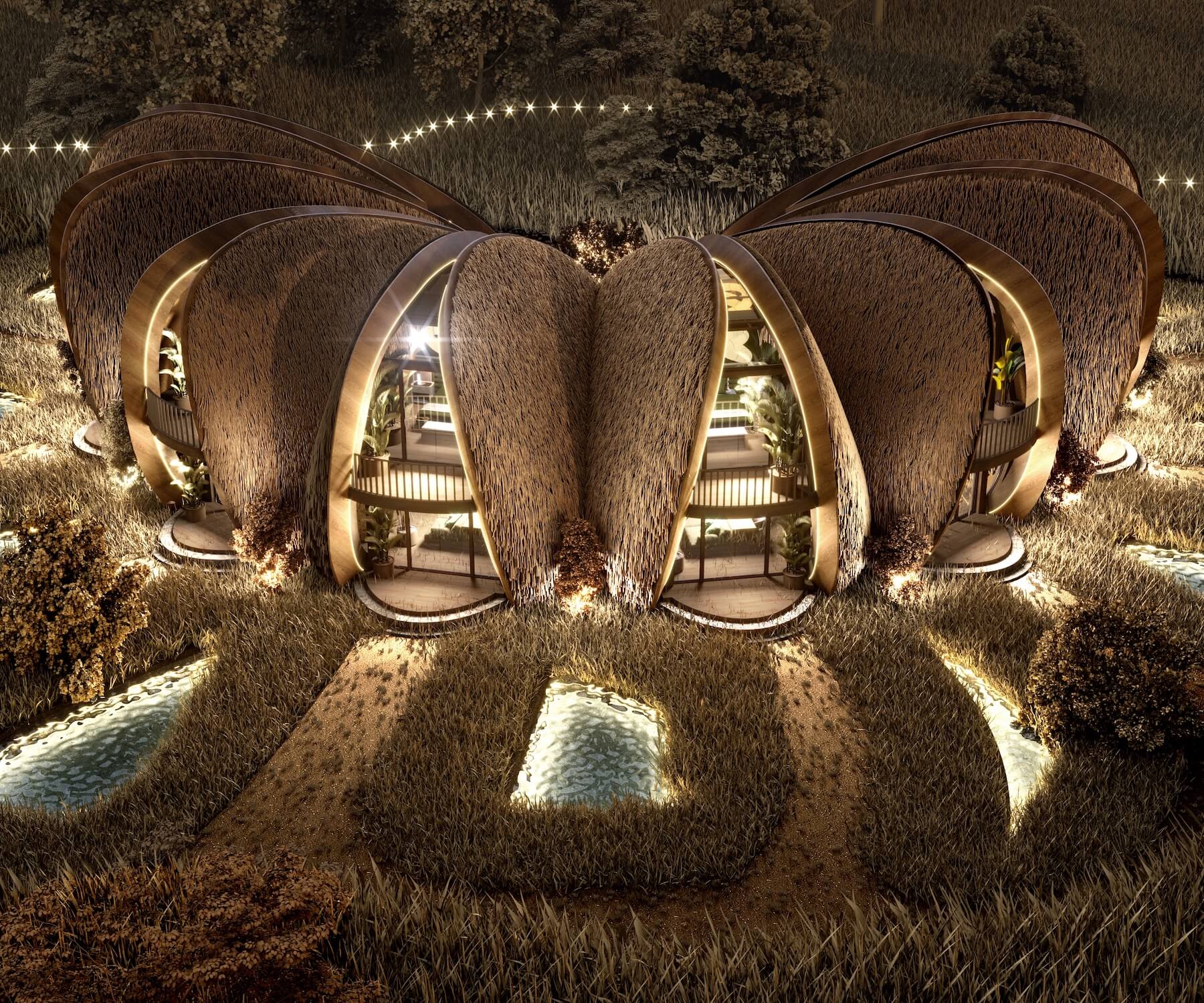 Mussel-Shaped Shell Tiny House, Ukraine - Dream Tiny Living