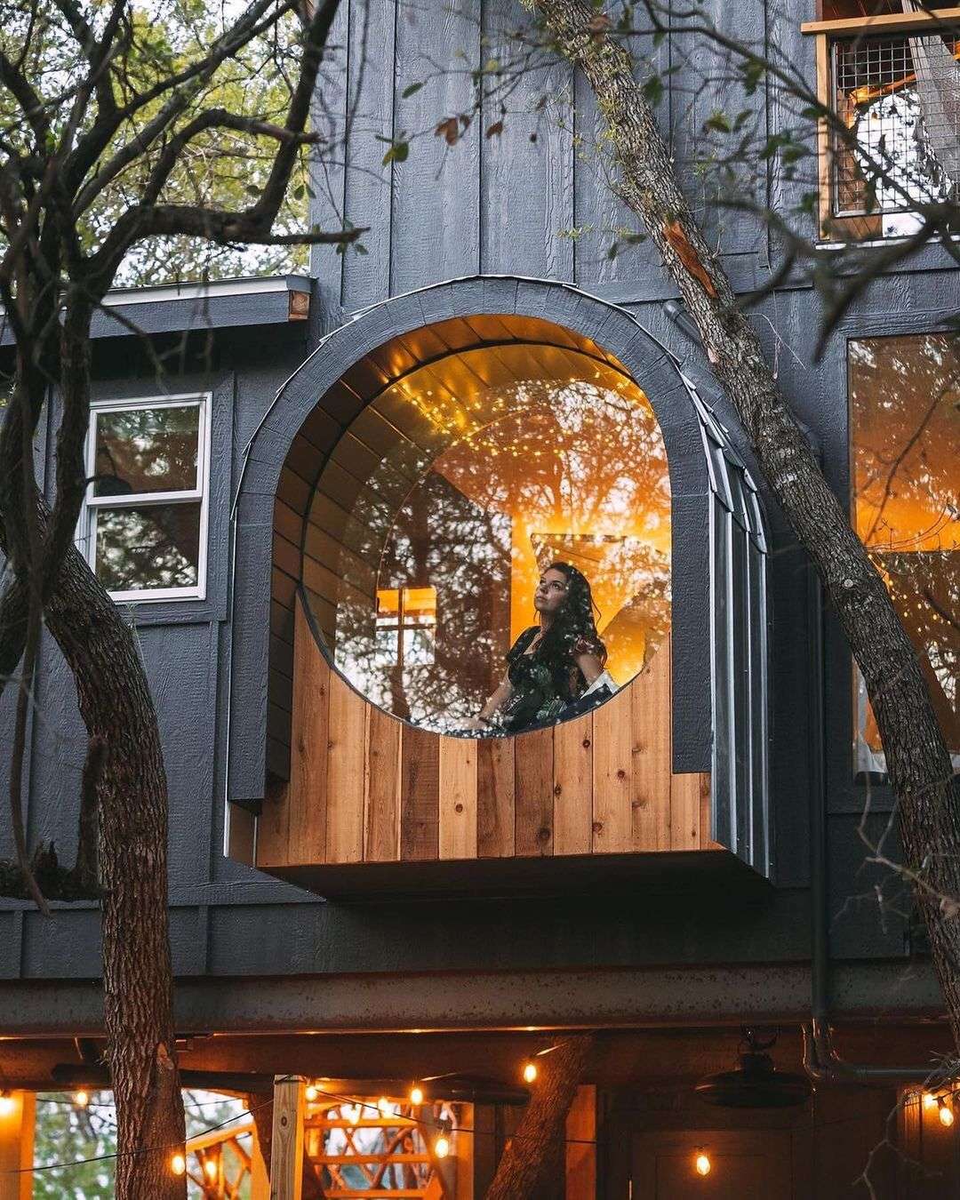 Amazing Tree House in Elevated Location - Dream Tiny Living
