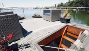 Gorgeous Tiny House Boat with Interior Design - Dream Tiny Living