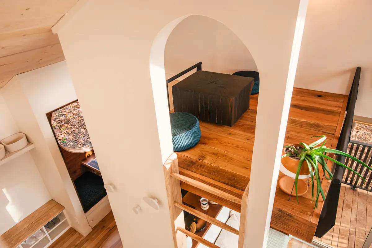 Japanese Style Wooden The Nook Tiny House - Dream Tiny Living