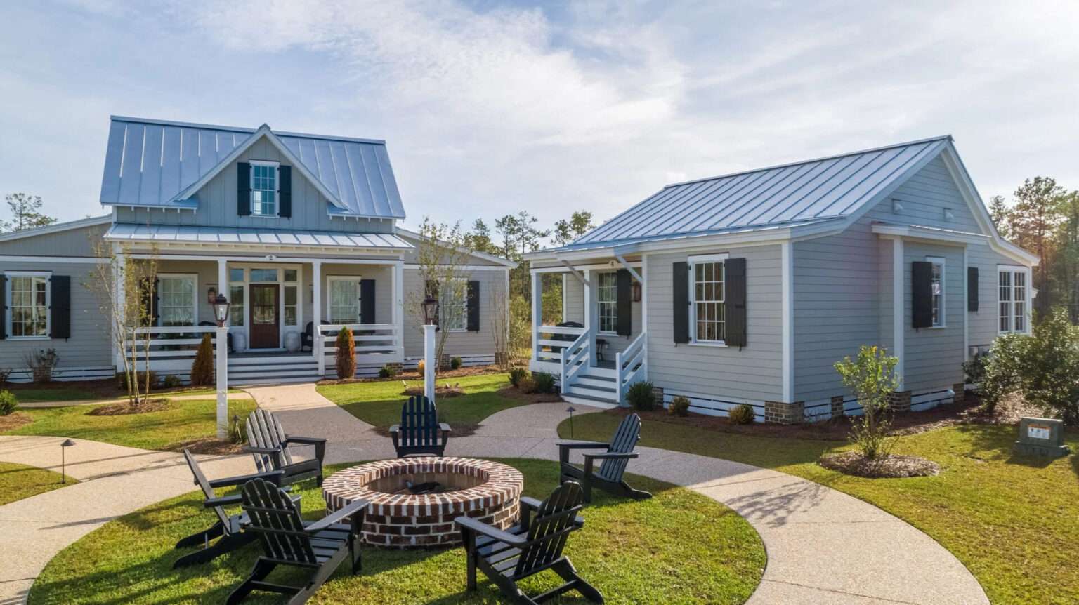 Charming White Cottage by the Lake - Dream Tiny Living