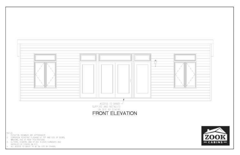 Beautiful Alpine Park Model Tiny House by Zook Cabins - Dream Tiny Living