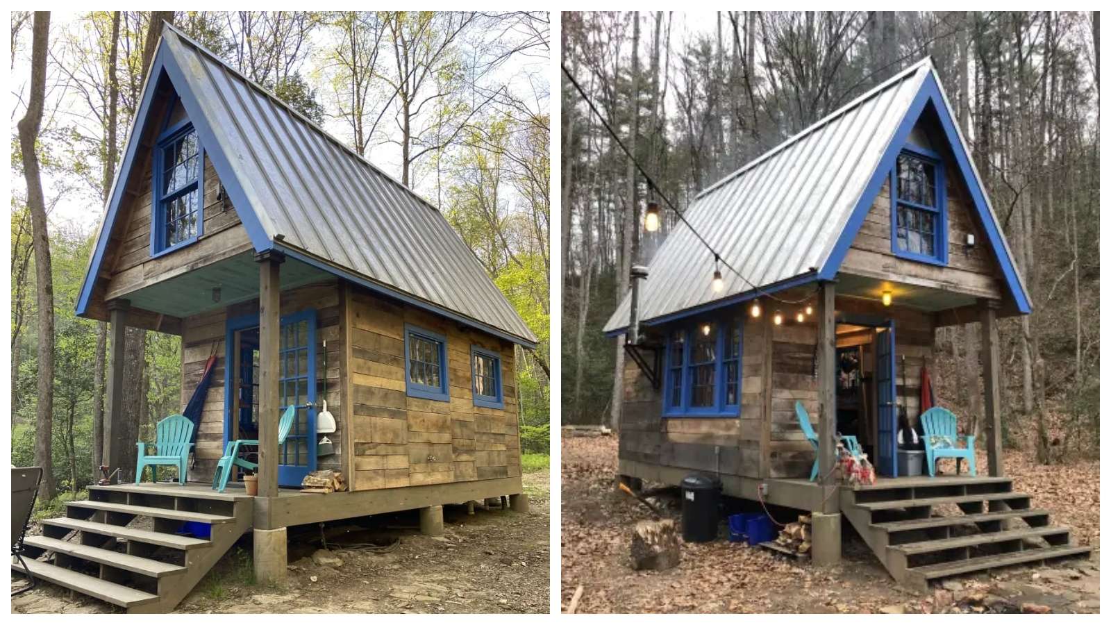 Gorgeous Rustic Tiny House in Happy Valley - Dream Tiny Living
