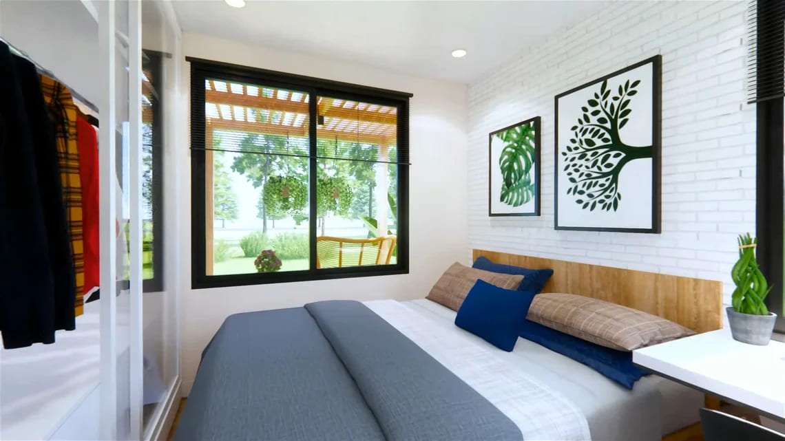 Modern Granny's Flat Farmhouse Design - Dream Tiny Living