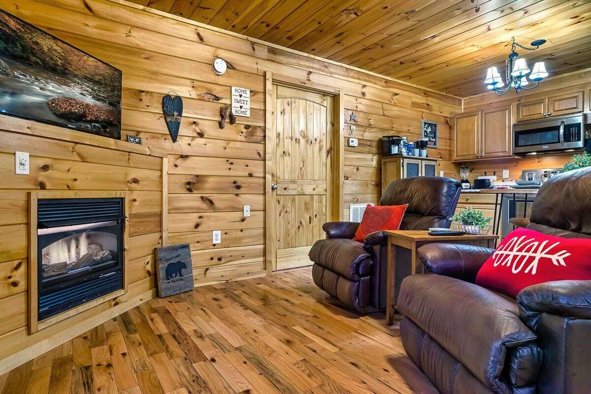 Rustic and Romantic Tiny Cabin in Heart of Pigeon Forge - Dream Tiny Living