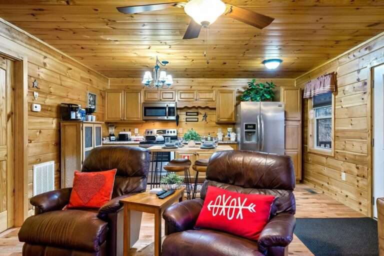 Rustic and Romantic Tiny Cabin in Heart of Pigeon Forge - Dream Tiny Living