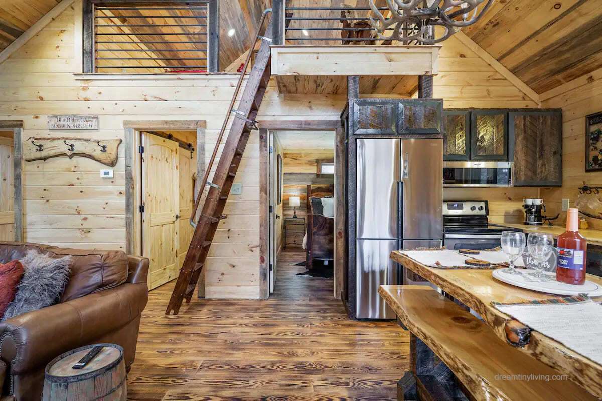 Rustic and Relaxing Blue Ridge Cabin - Dream Tiny Living