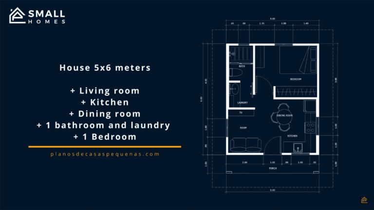 Cute Tiny Home with 30 Square Meters Floor Plan - Dream Tiny Living