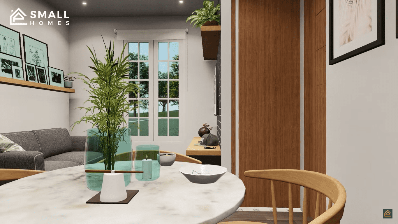 Cute Tiny Home with 30 Square Meters Floor Plan - Dream Tiny Living