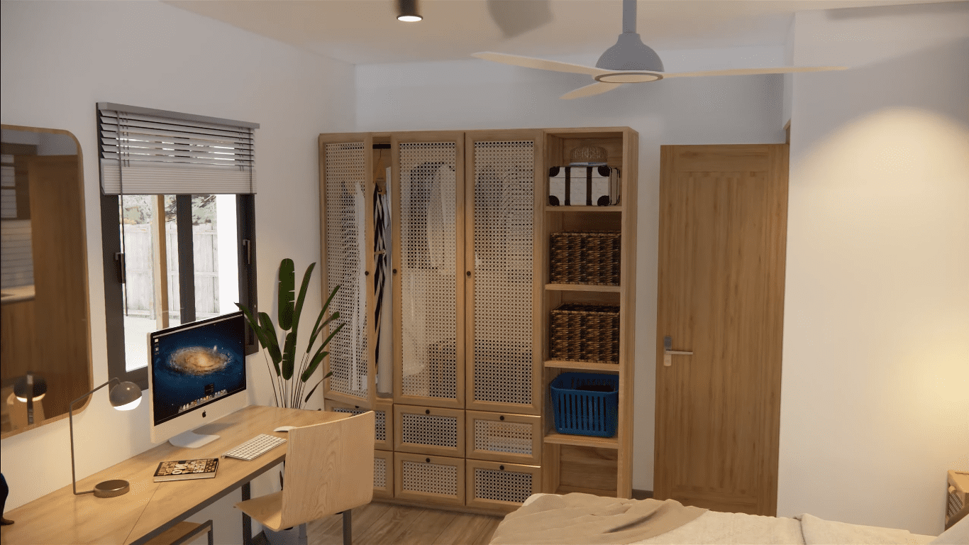 320 Sqft Tiny Container House Design Idea - Dream Tiny Living