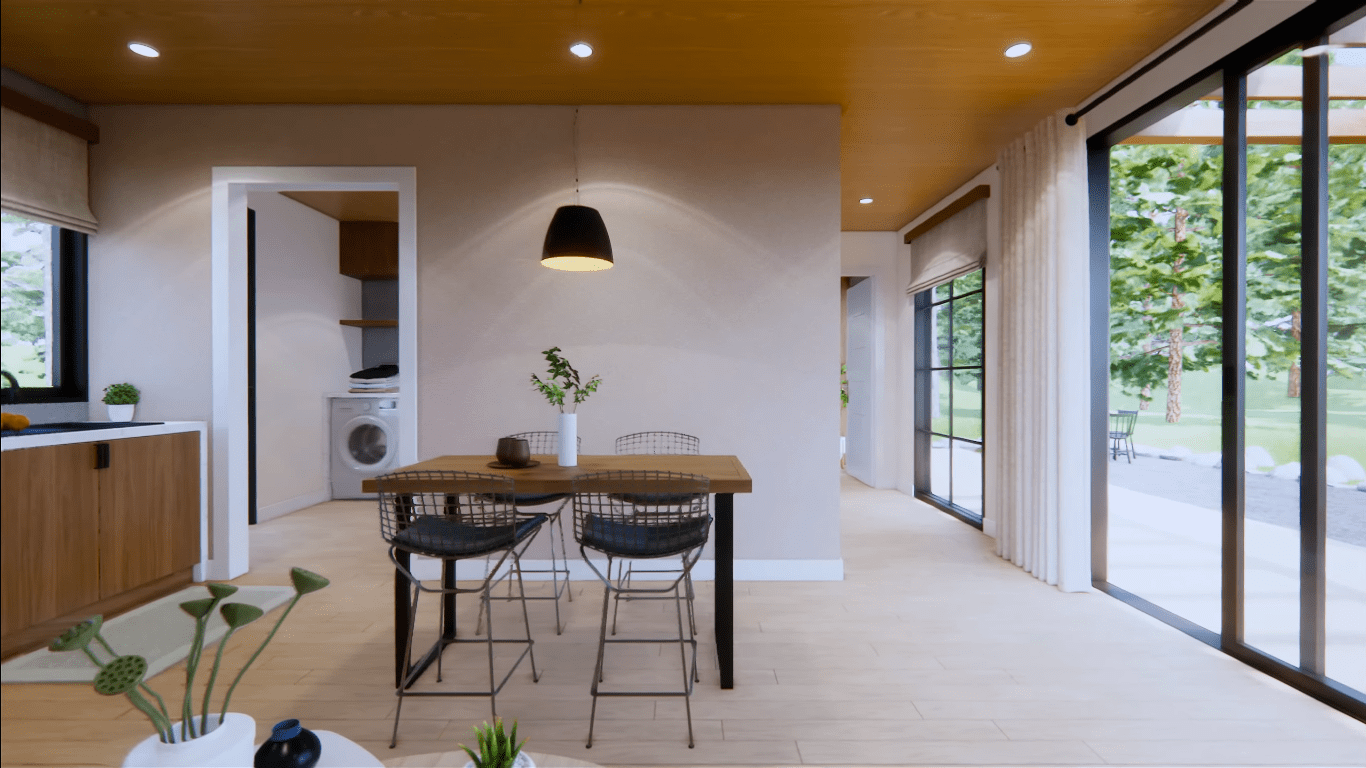 Interesting Tiny House with Nature 5m x 12 m - Dream Tiny Living