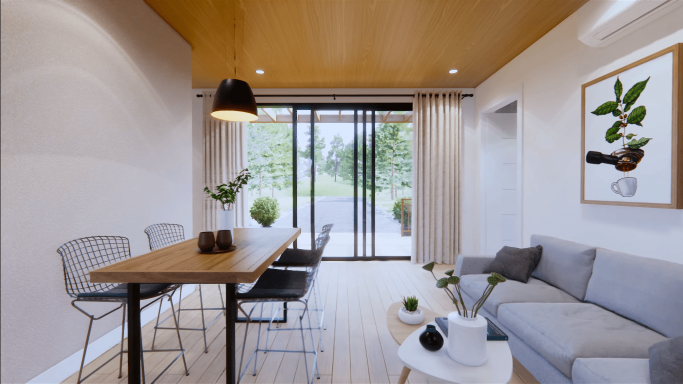 Interesting Tiny House with Nature 5m x 12 m - Dream Tiny Living