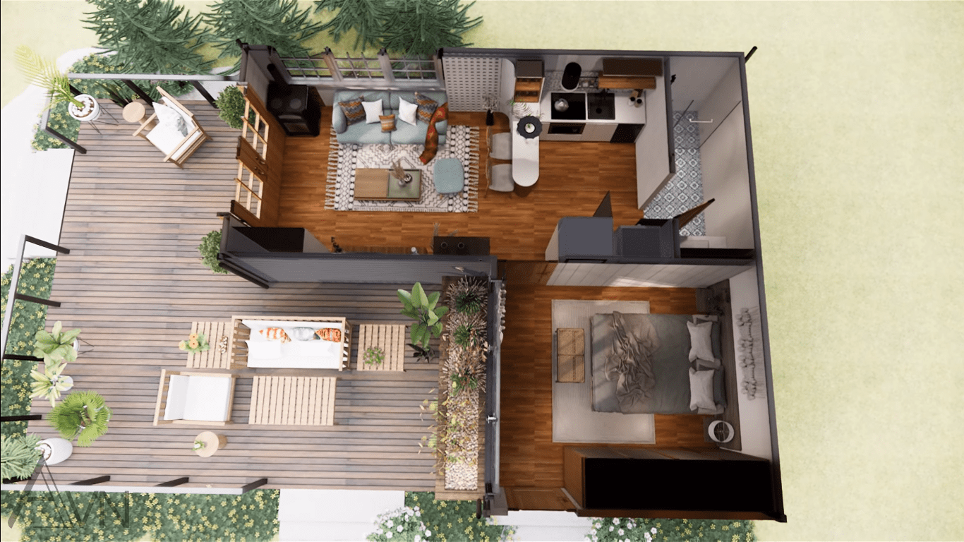 Cozy and Stylish Tiny House for Quiet Retreats - Dream Tiny Living