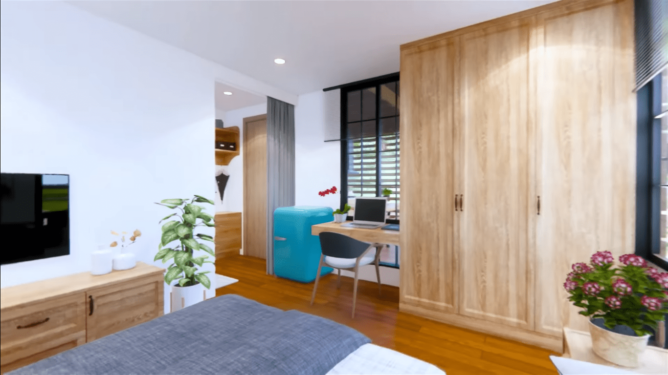 Cute Tiny Farmhouse Design Idea 5m x 8m - Dream Tiny Living