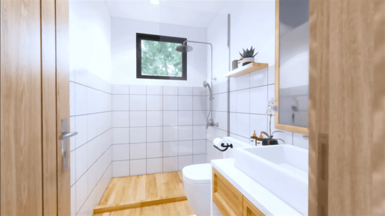 Cute Tiny Farmhouse Design Idea 5m x 8m - Dream Tiny Living