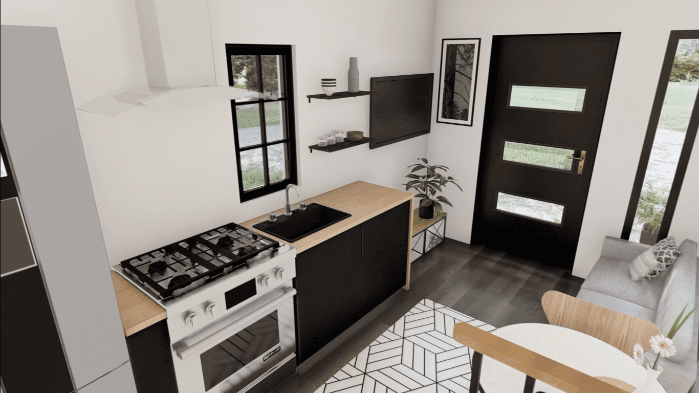 Impressive Two Storey Tiny House Design 3m x 6m - Dream Tiny Living