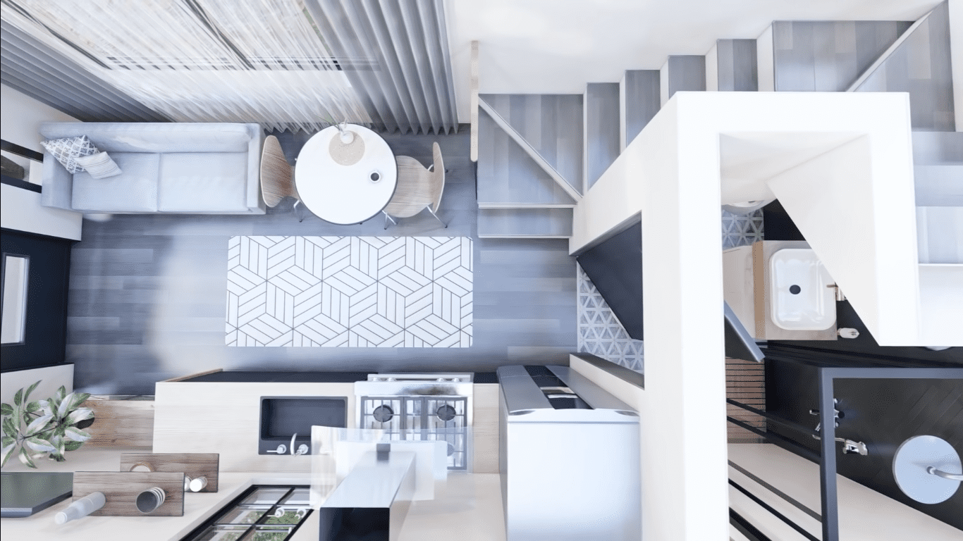 Impressive Two Storey Tiny House Design 3m x 6m - Dream Tiny Living