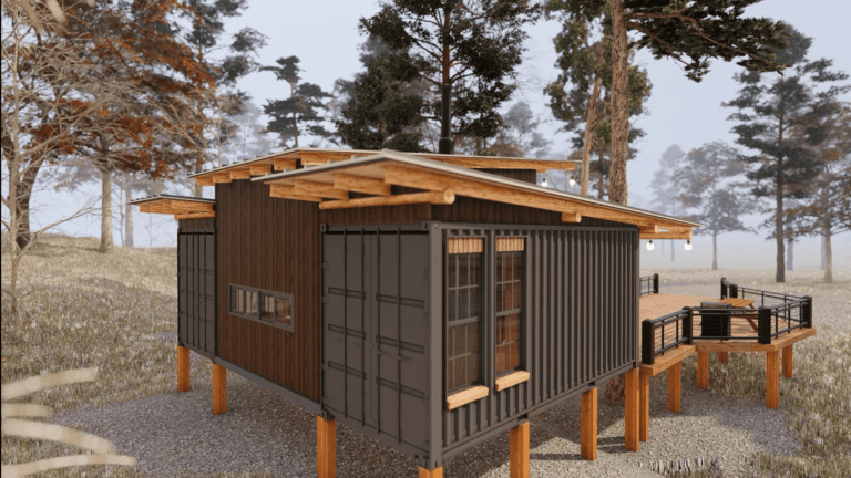 Incredible Shipping Container House Design Idea - Dream Tiny Living