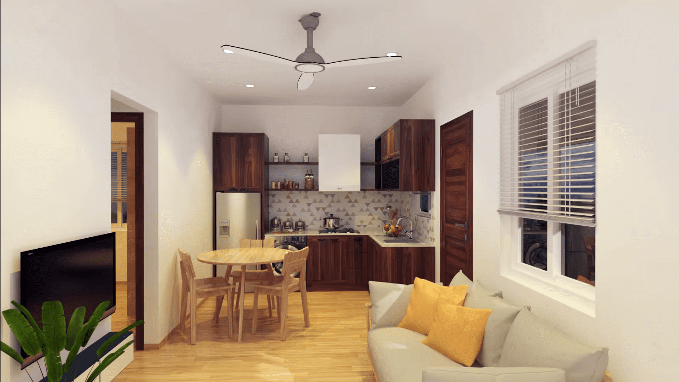 Small House Design Idea of 320 sqft - Dream Tiny Living