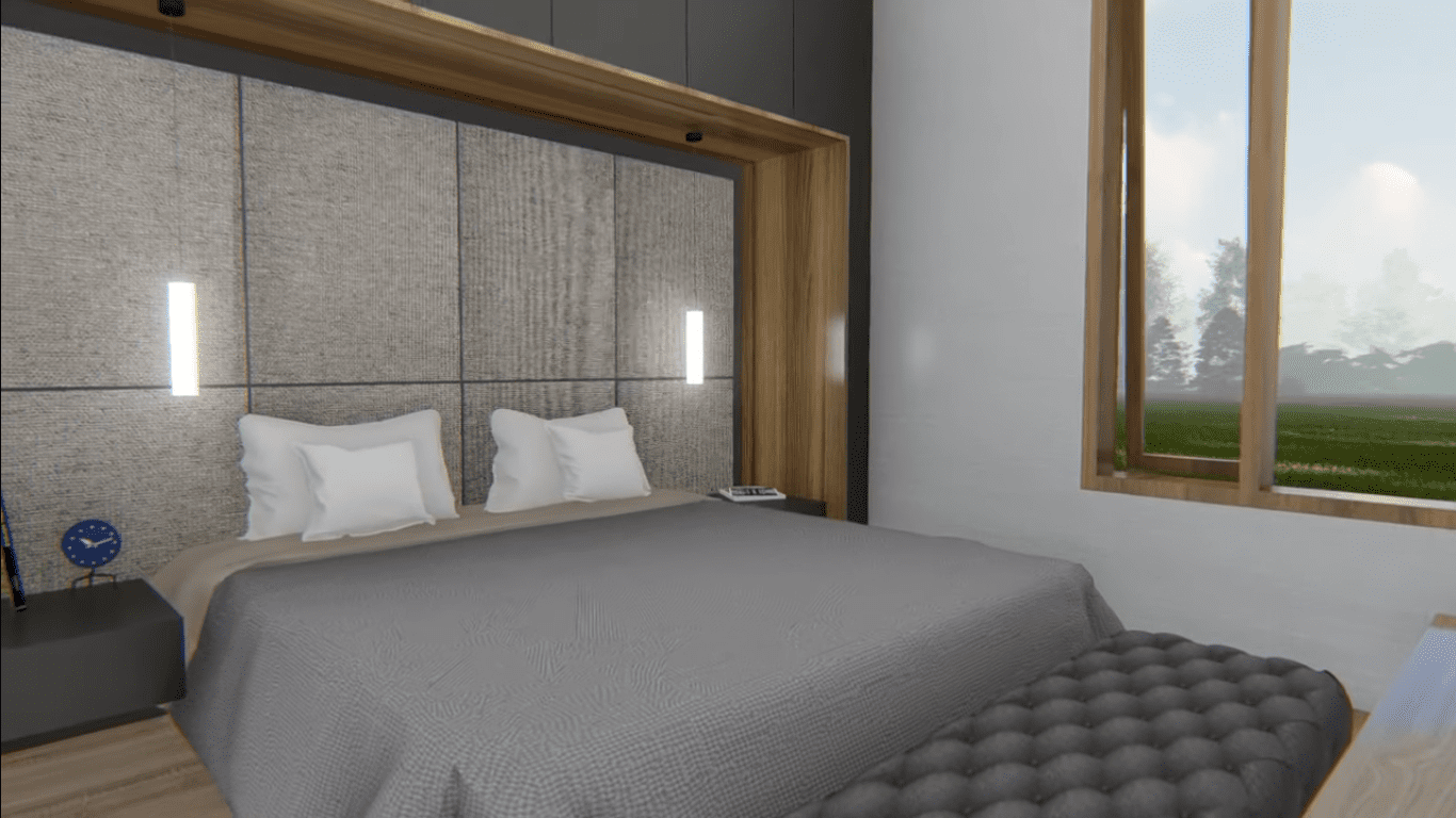 Tiny House with Loft Design Ideas 6m x 8m - Dream Tiny Living