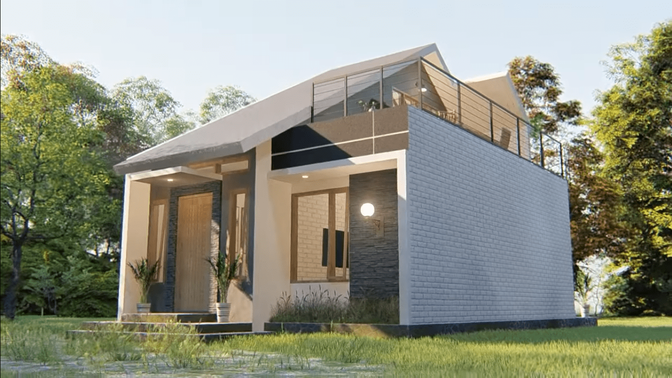 Tiny House with Loft Design Ideas 6m x 8m - Dream Tiny Living