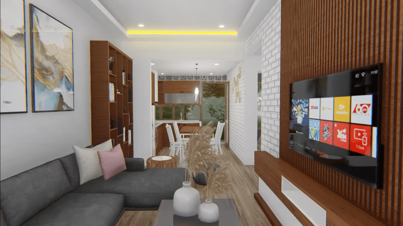 Tiny House with Loft Design Ideas 6m x 8m - Dream Tiny Living