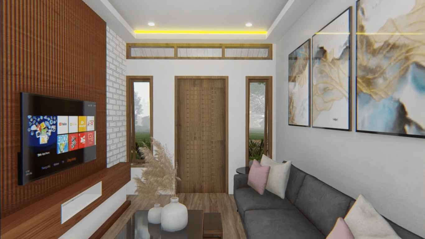 Tiny House with Loft Design Ideas 6m x 8m - Dream Tiny Living