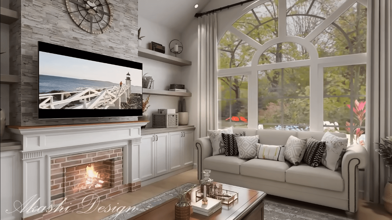 White Charming Tiny House Design - Dream Tiny Living