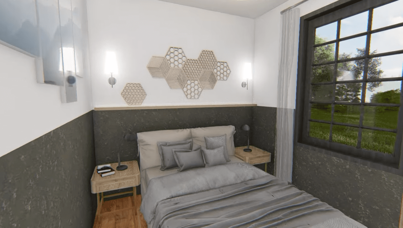 Cozy Small House Design Idea 42 sqm - Dream Tiny Living