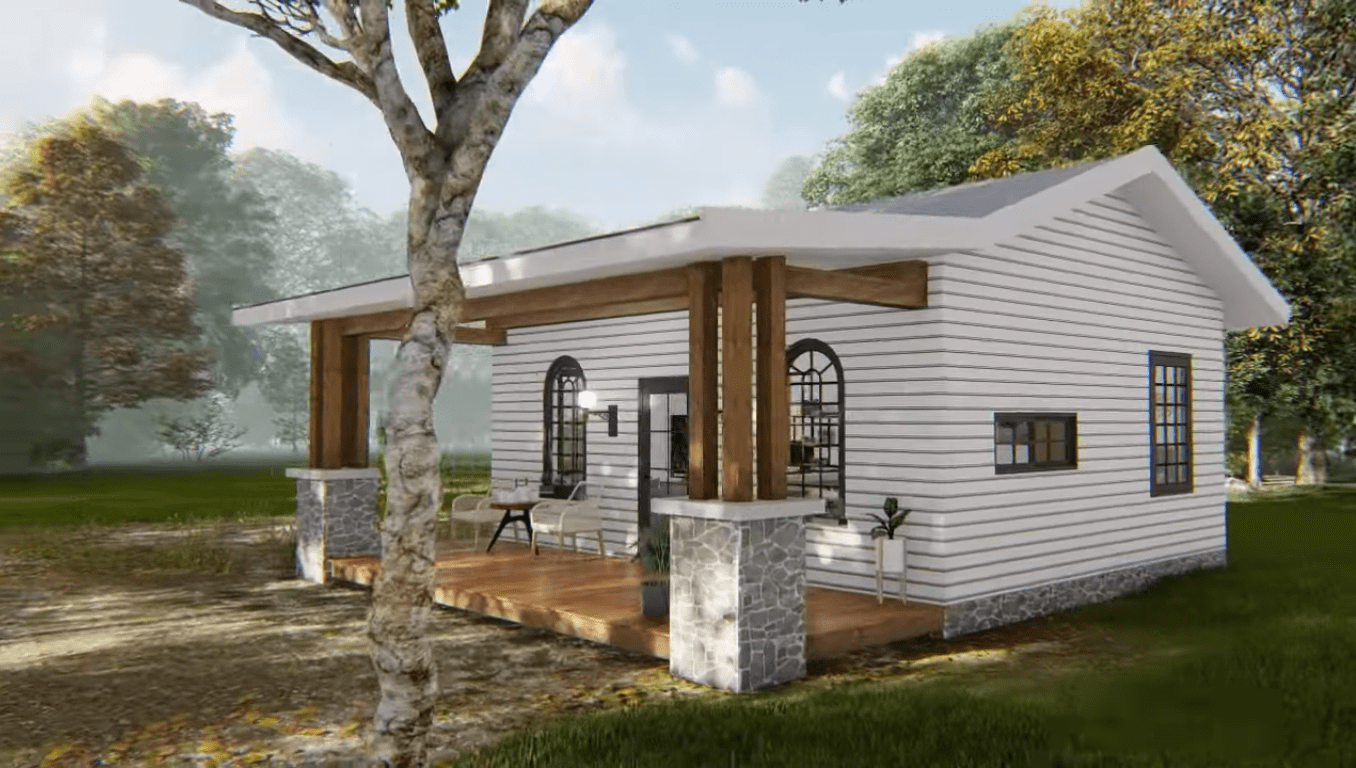 Cozy Small House Design Idea 42 sqm - Dream Tiny Living