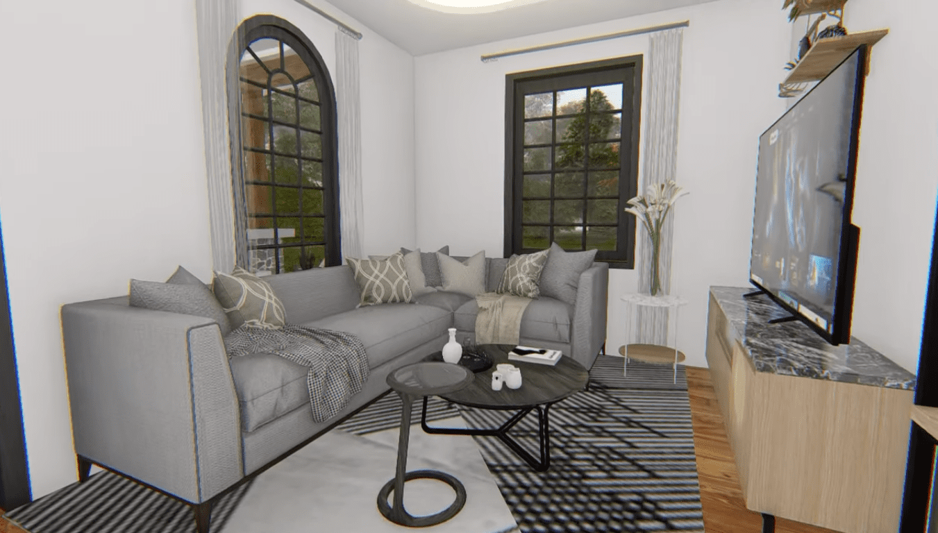 Cozy Small House Design Idea 42 sqm - Dream Tiny Living