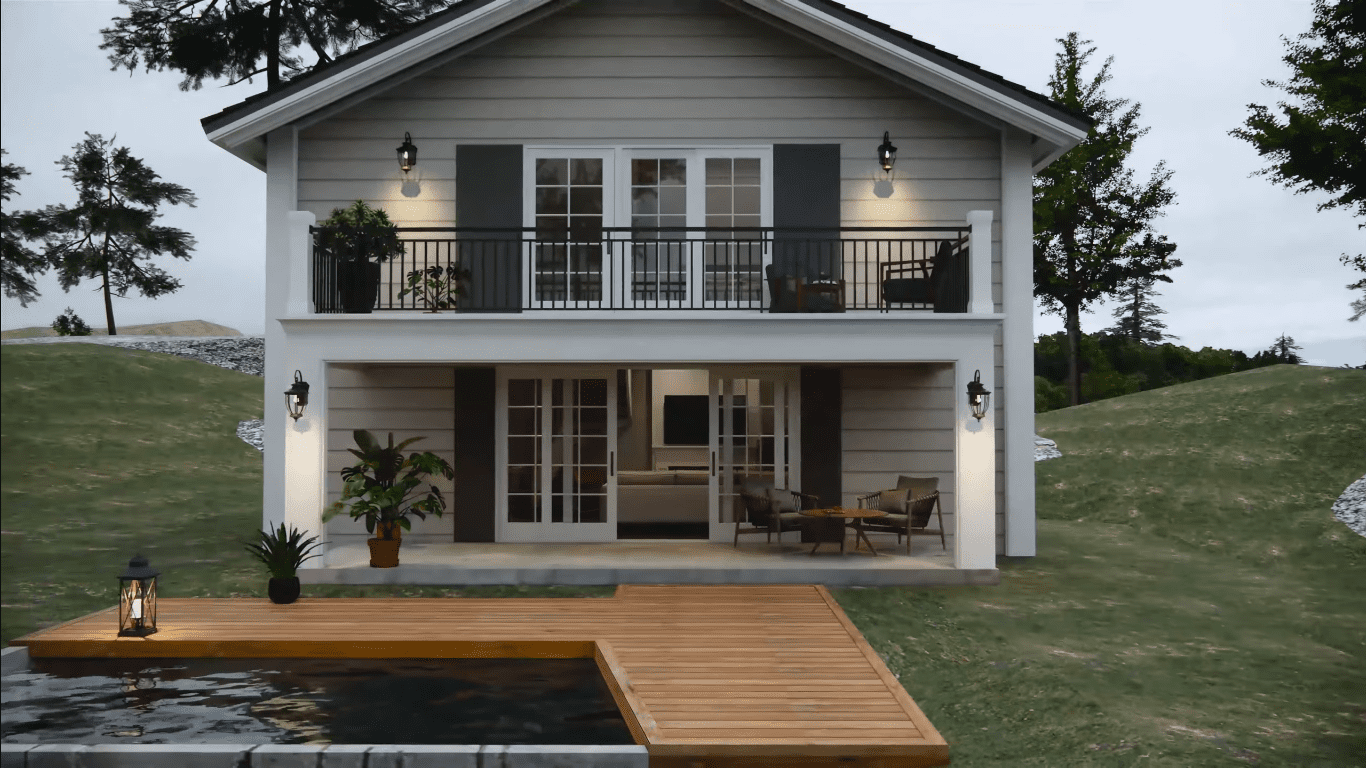 Cozy and Cute Tiny House Design 9m x 4m - Dream Tiny Living