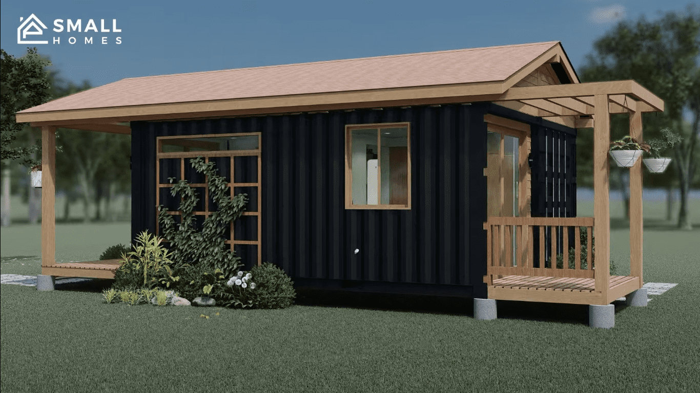 Shipping Container House Design Idea 2 X 20 Ft Dream Tiny Living