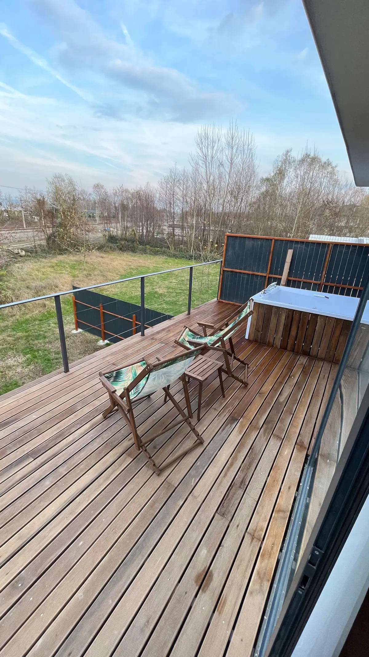 Tiny Container House with Jacuzzi and Lake View - Dream Tiny Living