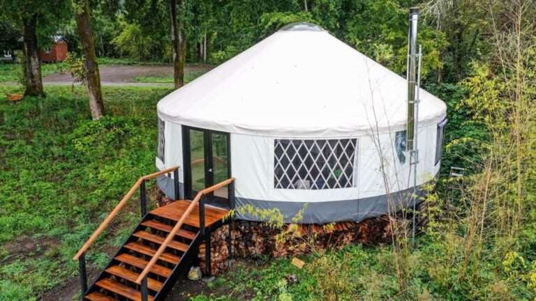 Beautiful Modern Yurt Is A Design Marvel - Dream Tiny Living