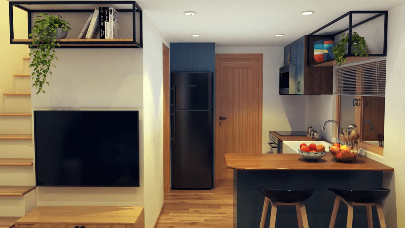 Beautiful Tiny House With Loft 258 Sqft - Dream Tiny Living