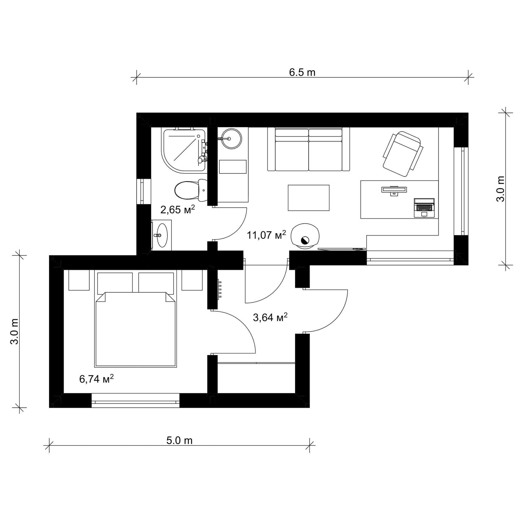 Forest Module Tiny House - Dream Tiny Living