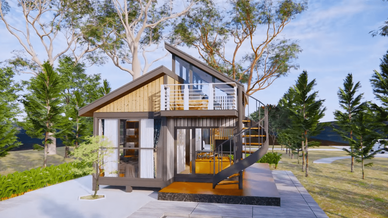 Luxurious Small Cottage House 6m x 8m - Dream Tiny Living