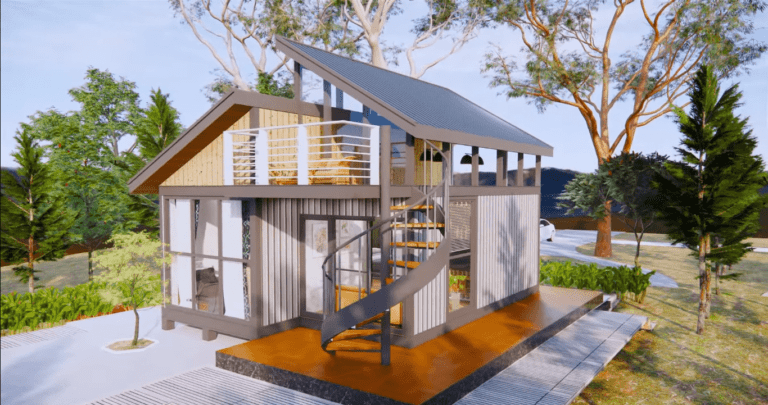 Luxurious Small Cottage House 6m x 8m - Dream Tiny Living