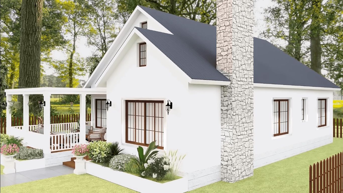 Most Beautiful White Small House - Dream Tiny Living