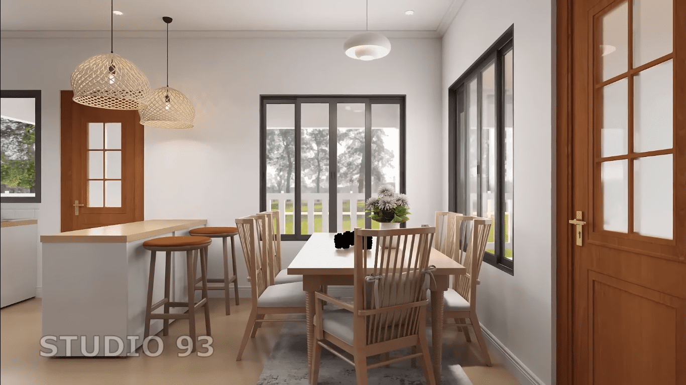 Small House Design Idea 10.60m x 13.30m - Dream Tiny Living