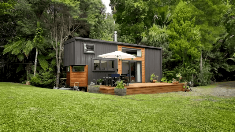 Tiny House Representing Freedom in the Forest - Dream Tiny Living
