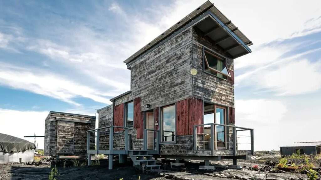 Tiny House in a Volcanic Lava Field - Dream Tiny Living