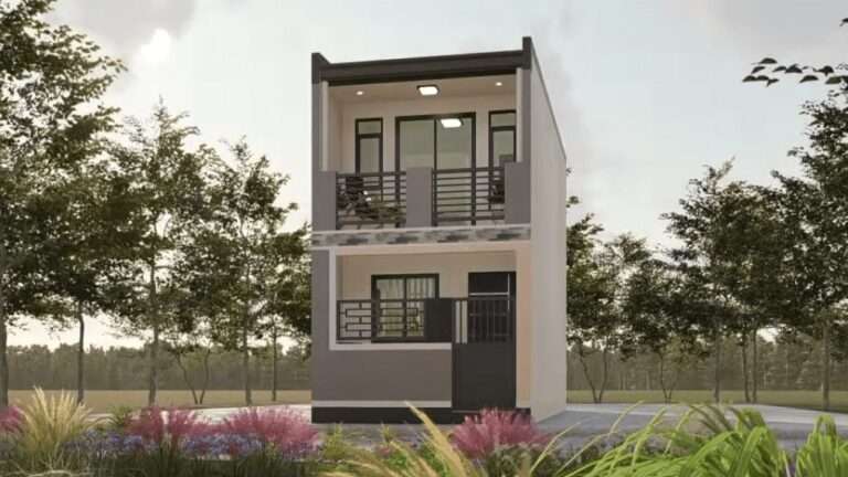Two Storey Small House Design 27sqm - Dream Tiny Living