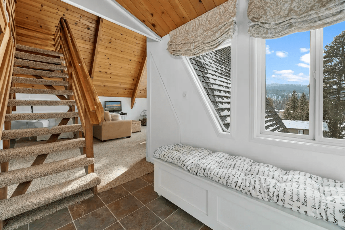 A-Frame Cabin with Breathtaking Mountain View - Dream Tiny Living