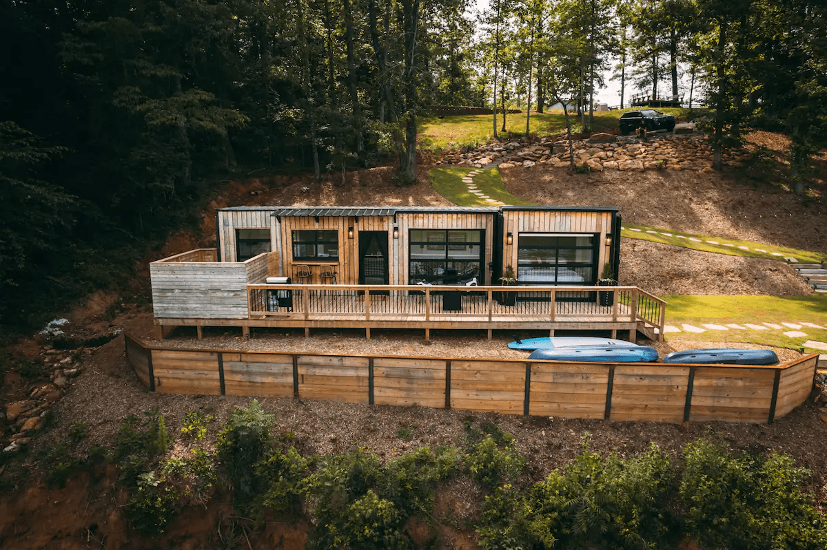 Carefully Designed Luxury Shipping Container House - Dream Tiny Living