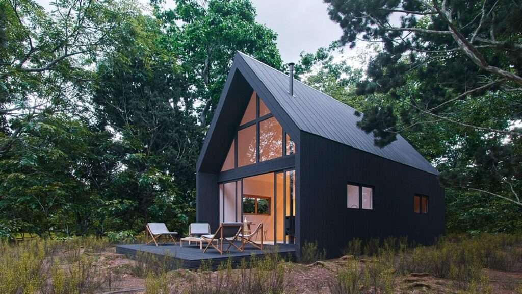 Modern Alpine Plus A-frame Cottage - Dream Tiny Living